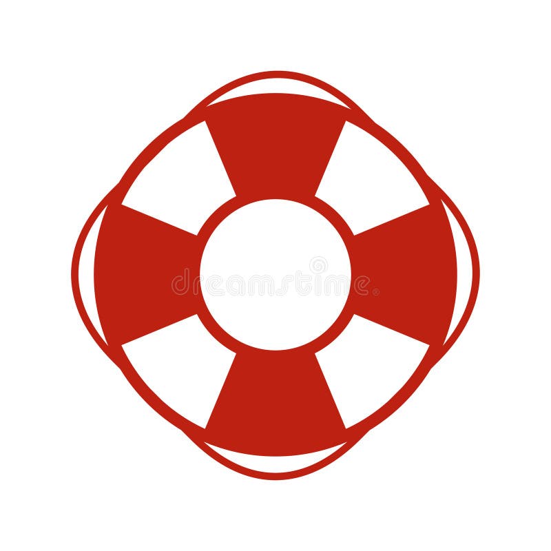 Lifebuoy Icon Vector Design Template Basic RGB Stock Illustration ...