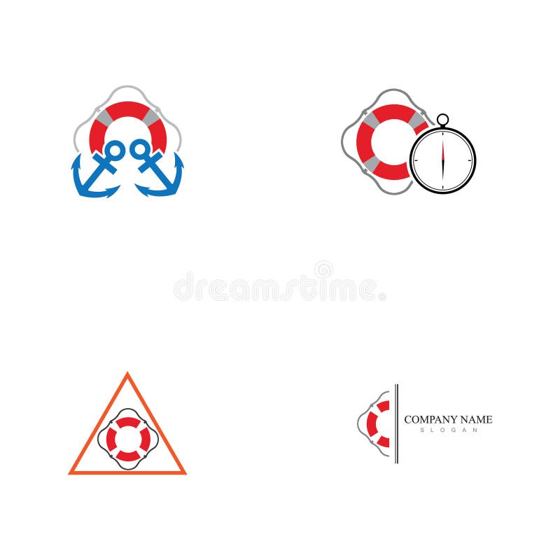 Lifebuoy Logo,Symbol & Icon Vector Template Stock Vector - Illustration ...