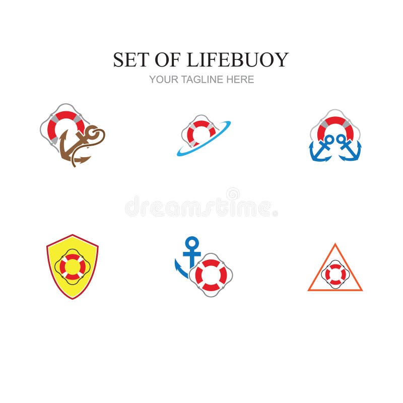 Lifebuoy Logo,Symbol & Icon Vector Template Stock Vector - Illustration ...