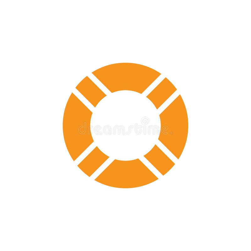 Lifebuoy Ring Icon Outline Vector for Web Ui Stock Vector ...