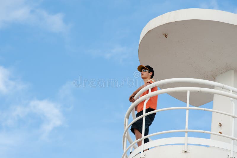 Lifeguard stock photo. Image of safety, seasonal, control - 18518626