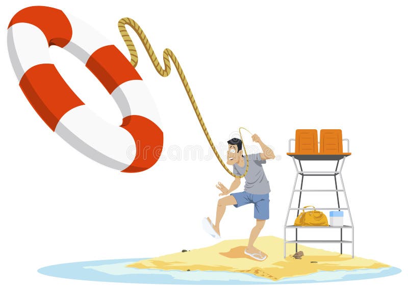 Beach Safeguard Stock Illustrations – 192 Beach Safeguard Stock ...