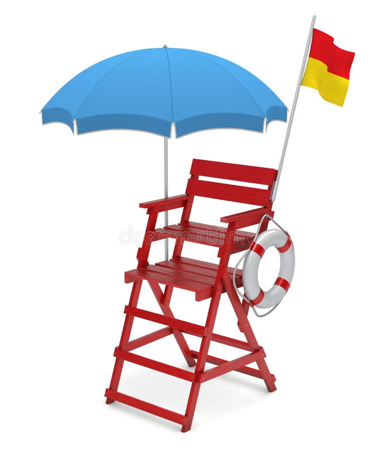 Chair Lifeguard Stock Illustrations – 629 Chair Lifeguard Stock ...