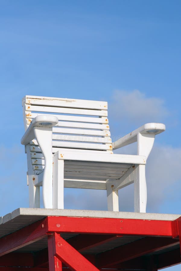 Lifeguard chair and tower stock image. Image of lifesaving - 3194385