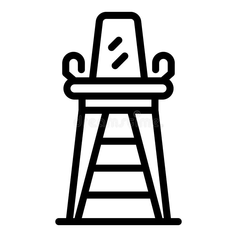 Lifeguard Chair Stock Illustrations – 319 Lifeguard Chair Stock ...