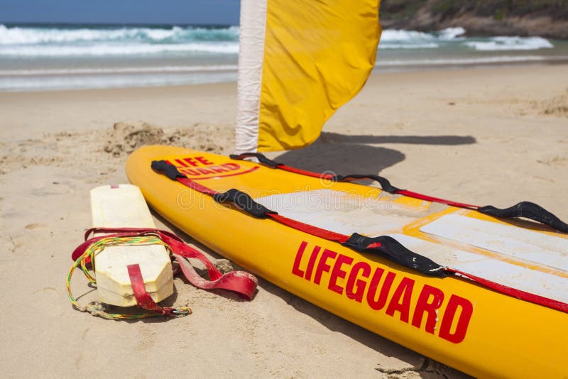 Lifeguard equipment stock image. Image of summer, daytime - 48541723