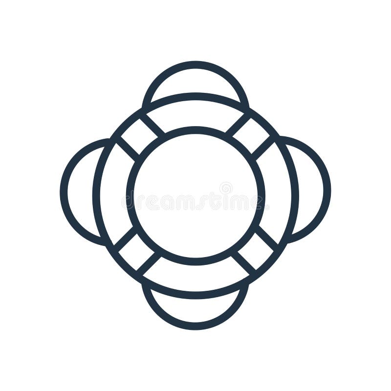 Lifeguard Icon Vector Isolated on White Background, Lifeguard Sign ...