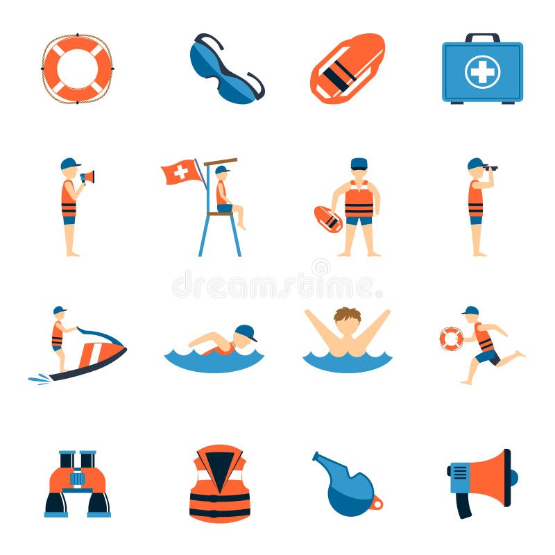 Lifeguard Sign Stock Illustrations – 6,140 Lifeguard Sign Stock ...