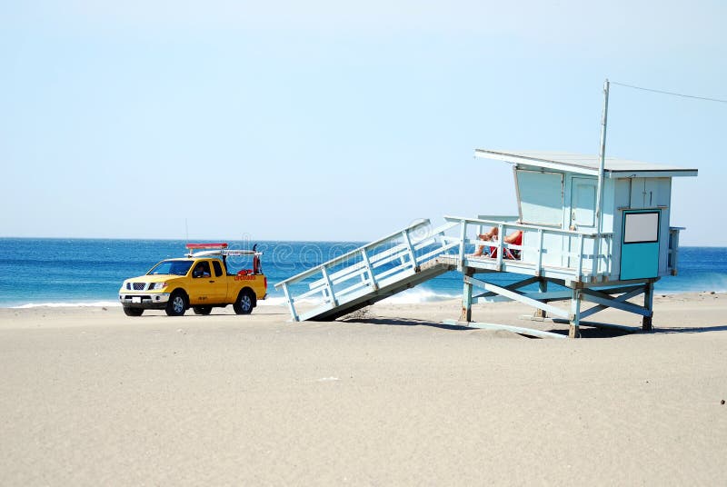 Lifeguard Patrol stock image. Image of heroes, malibu - 3510445