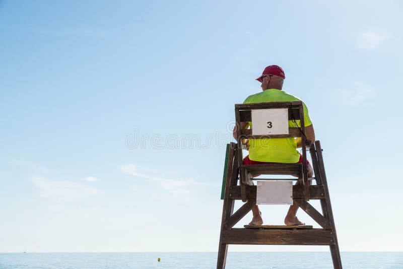Lifeguard stock photo. Image of surveillance, vacation - 59959358