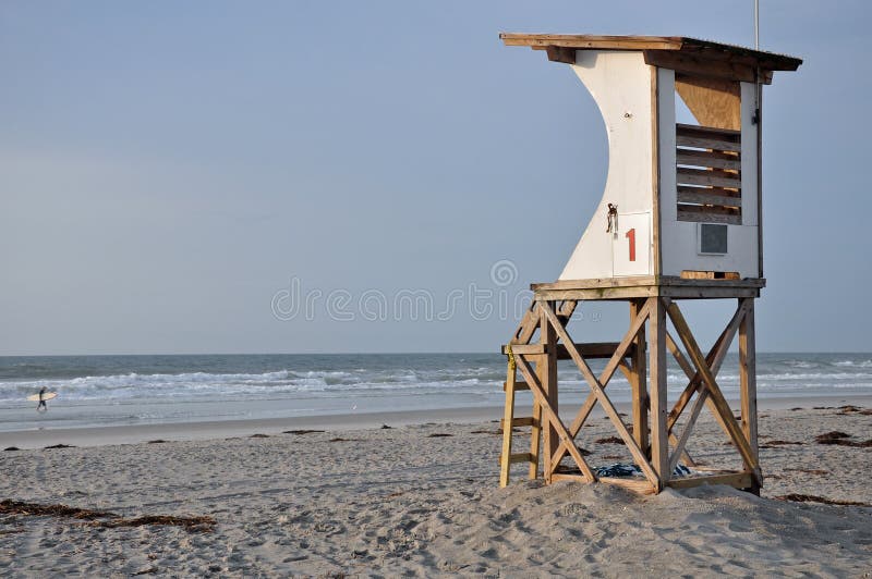 Lifeguard Tower stock photo. Image of chairs, bench, getaway - 6212320