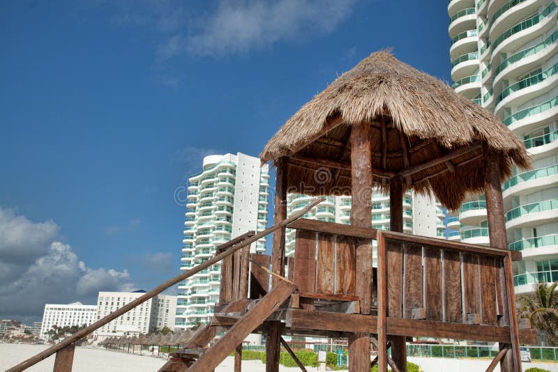 Lifeguard tower stock photo. Image of trees, holiday - 31851618