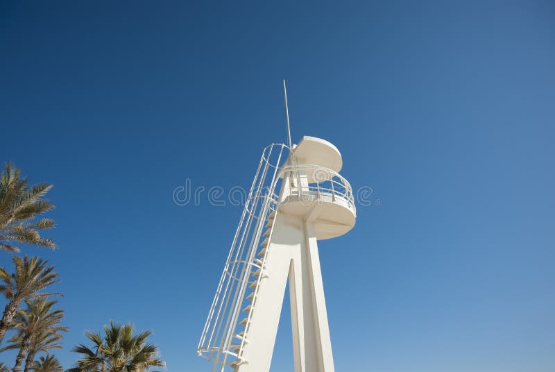 Lifeguard watchtower stock photo. Image of california - 173552814