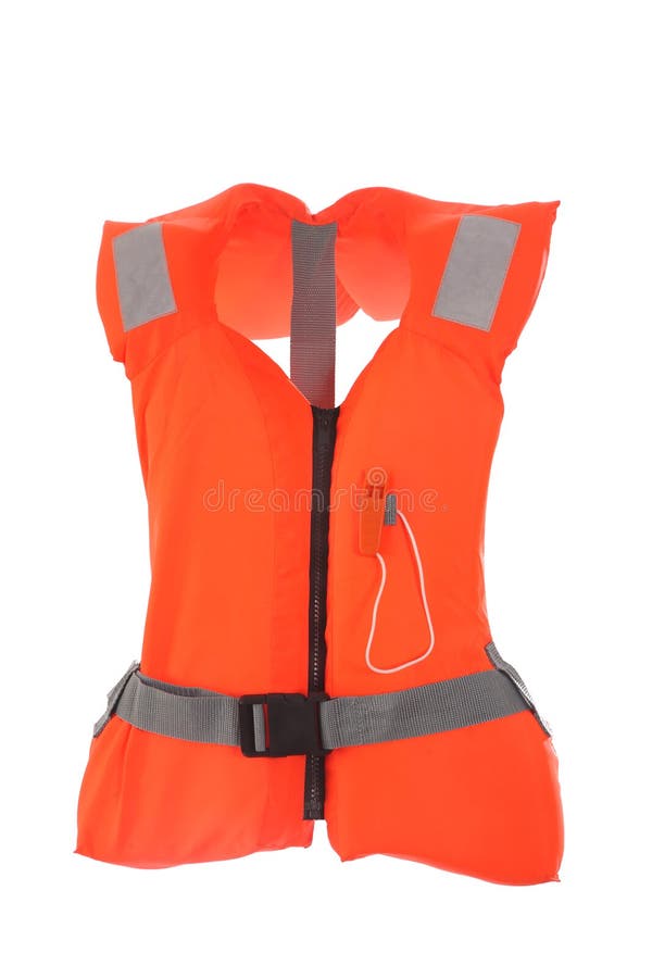 Old vintage life jacket stock photo. Image of worn, life - 17769560