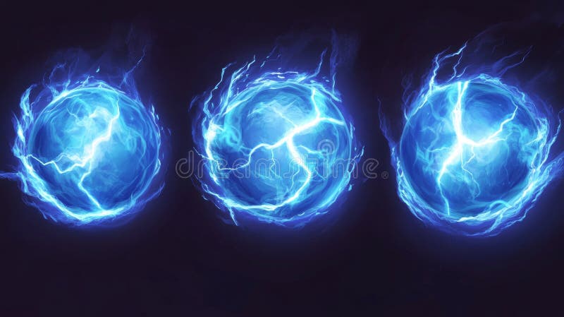 Electric ball stock photo. Image of cable, coil, electricity - 138300400