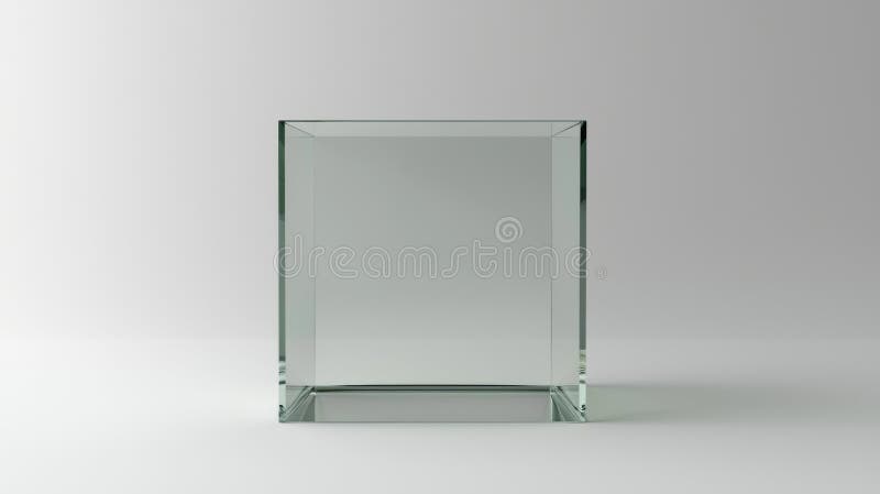 A Lifelike 3D Depiction of an Abstract Box, Rendered in a Wireframe ...