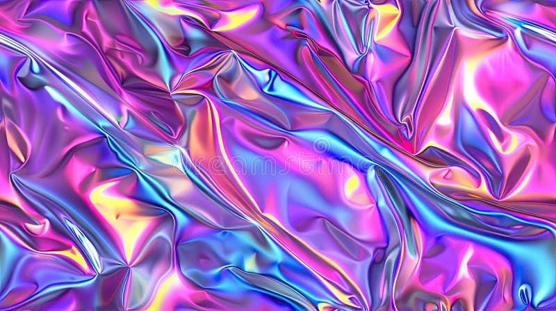 Lifelike Visuals Portraying the Mesmerizing Allure of Iridescent Neon ...