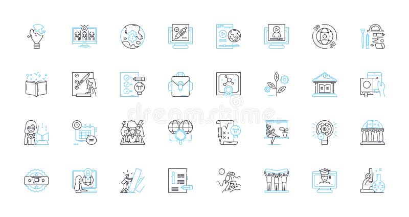Lifelong Learning Linear Icons Set. Growth, Exploration, Curiosity ... Lifelong Learning Linear Icons Set. Growth, Exploration, Curiosity ...