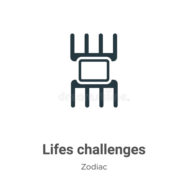 Challenges Symbol with Blank Road Sign Stock Illustration ...