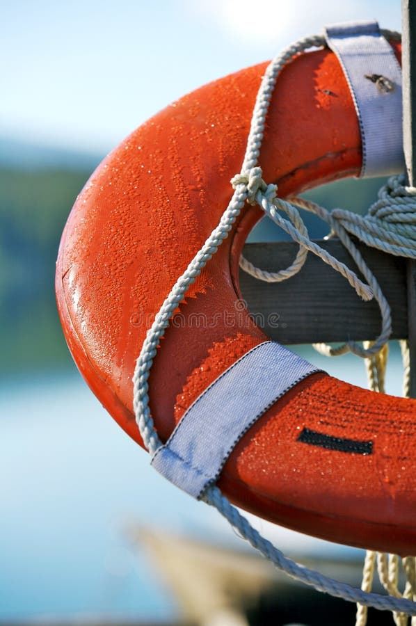 Lifesaver at Sunrise stock image. Image of sunshine, beam - 2704125