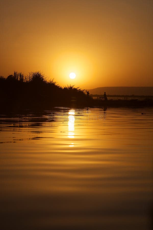 Lifestyle on the Delta of Niger Stock Image - Image of boat, river ...