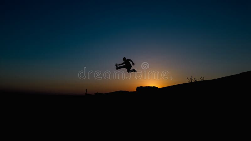Lifestyle and Dynamic Movements of a Crazy Person Stock Image - Image ...