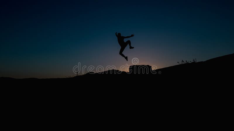 Lifestyle and Dynamic Movements of a Crazy Person Stock Photo - Image ...