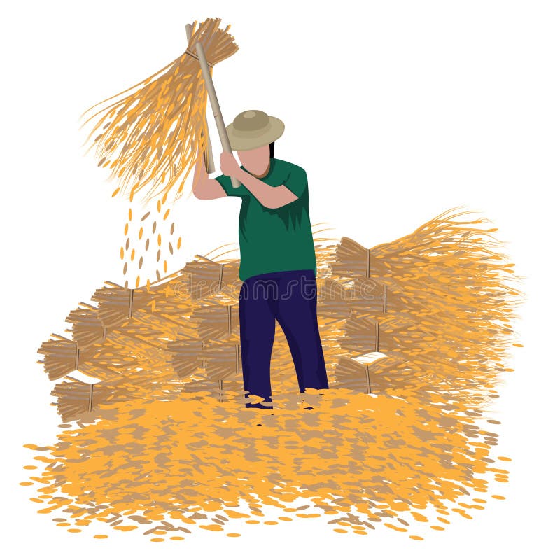 Threshing Clipart Of Children