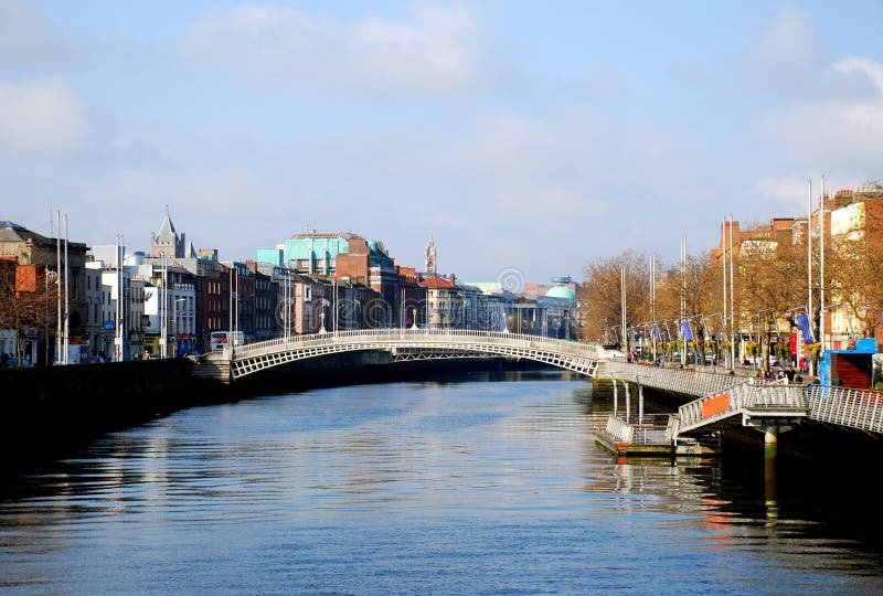 Liffey, Dublin stock photo. Image of europe, capital, city - 8643742