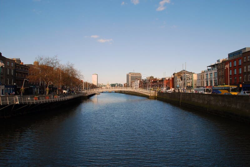 Liffey, Dublin stock image. Image of capital, ireland - 8643769