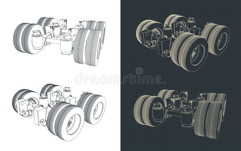 Suspension Blueprints Stock Illustrations – 40 Suspension Blueprints ...