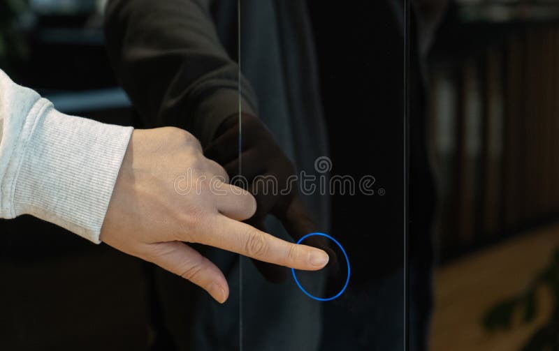 Lift Button Pressing stock photo. Image of arrow, level - 259762692