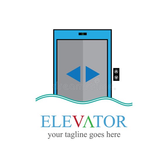 Lift and Elevator Logo Design Minimal Logotype Vector Template Stock ...