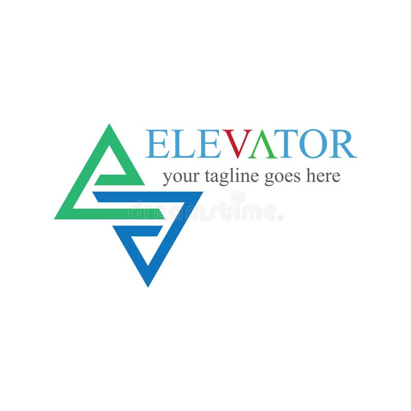 Lift and Elevator Logo Design Minimal Logotype Vector Template Stock ...