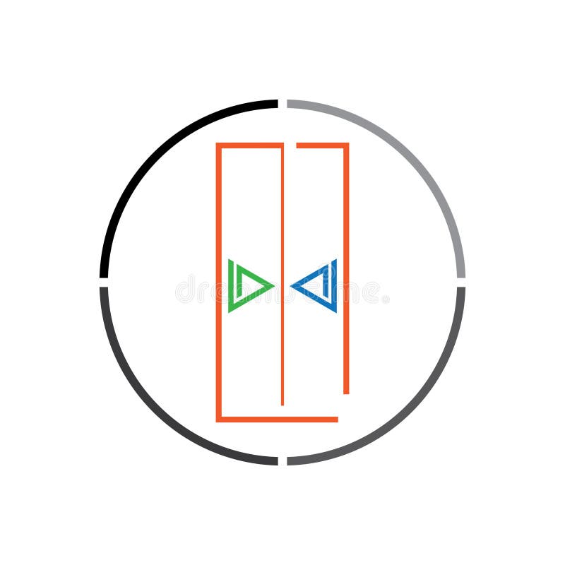 Lift and Elevator Logo Design Minimal Logotype Vector Template Stock ...