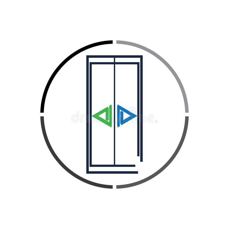 Lift and Elevator Logo Design Minimal Logotype Vector Template Stock ...