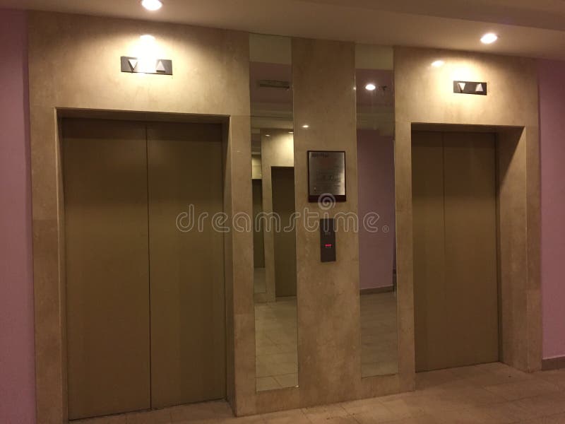 Hotel lift stock photo. Image of floor, front, marble - 35002342