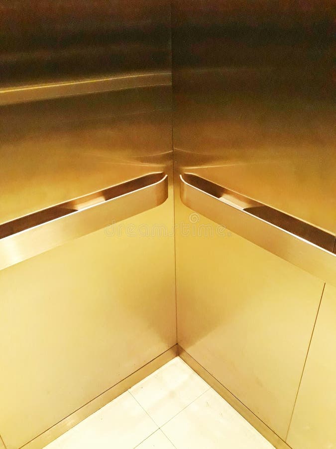 In lift stock image. Image of lift, pretty, gold, corner - 133024567