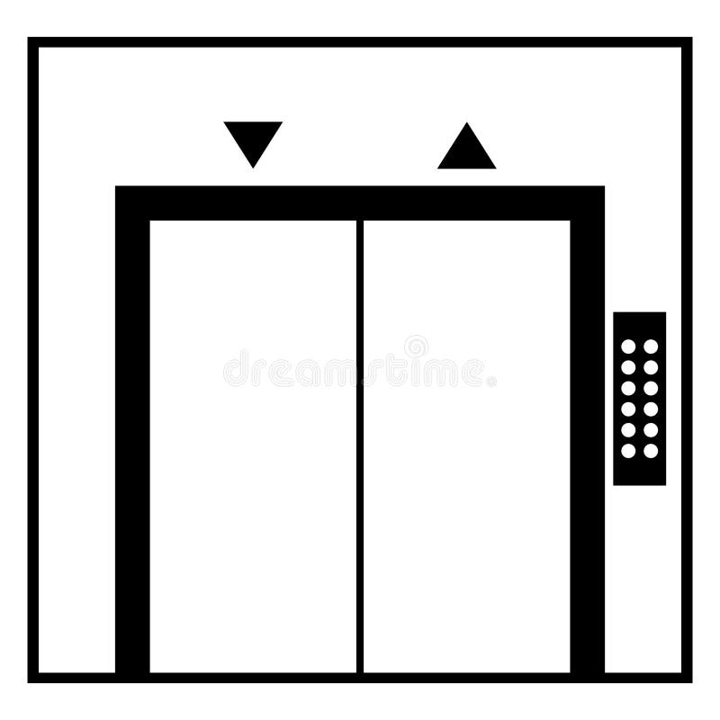 Lift icon stock vector. Illustration of vector, steps - 317150917