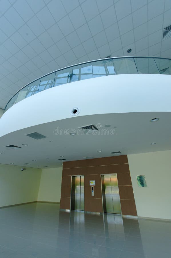 Lift lobby stock image. Image of landing, ceiling, lift - 9232873