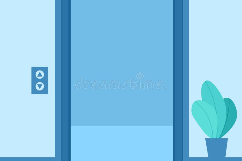 Liftpictogram. Clipart-afbeelding Vector Illustratie - Illustration of ...