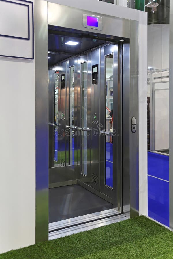 Lift stock photo. Image of door, building, structure - 48099648