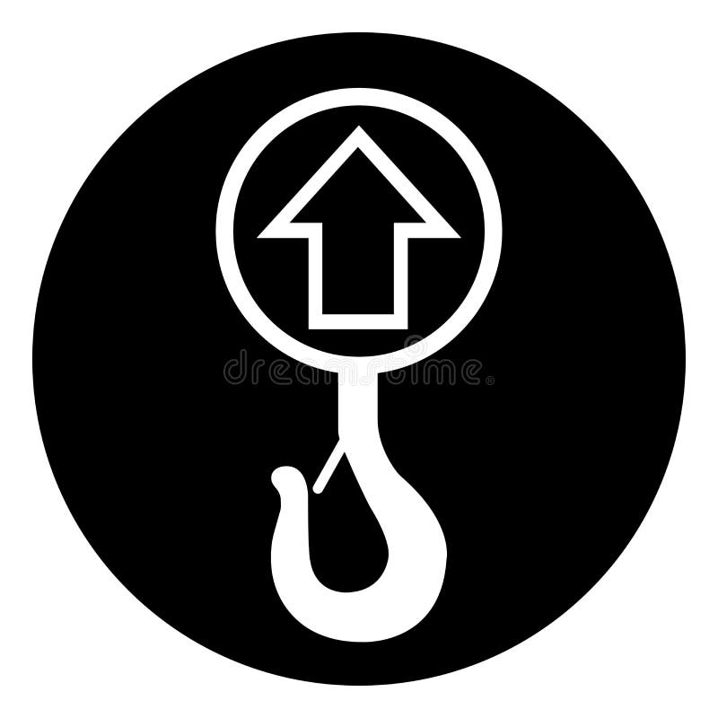 Lift Point Symbol Sign,Vector Illustration, Isolated on White ...