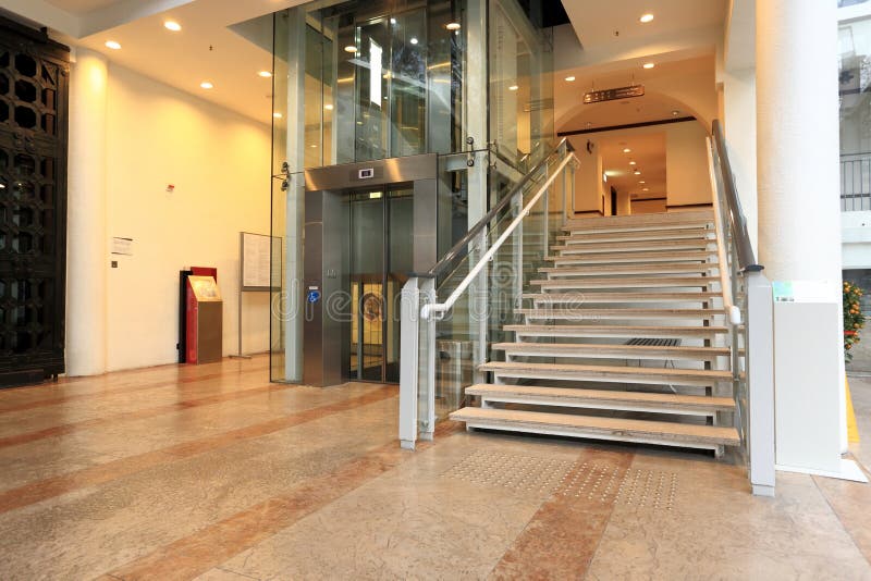 Lobby of condo building. stock photo. Image of structure - 29860184