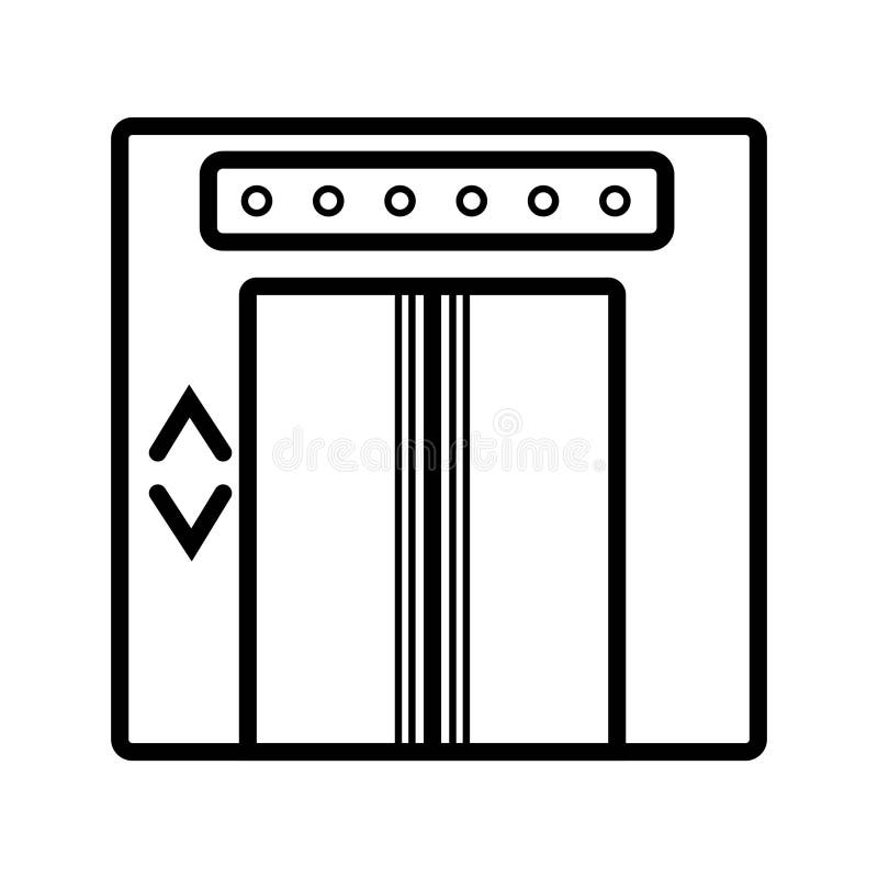 Hotel Door Lock and Key Card Icon. Stock Vector - Illustration of ...