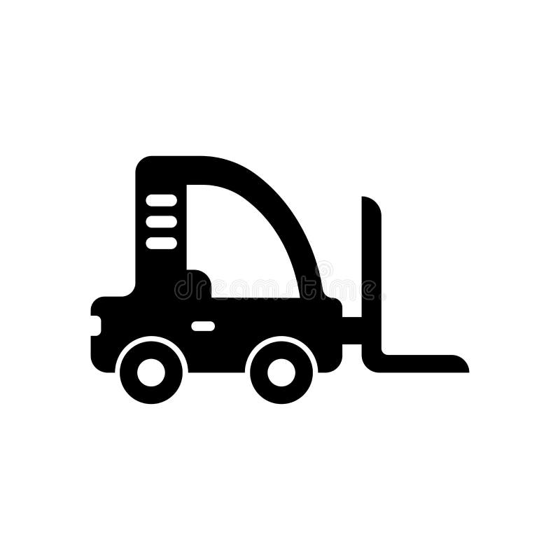 Lifter Machine Icon in Trendy Design Style. Lifter Machine Icon ...
