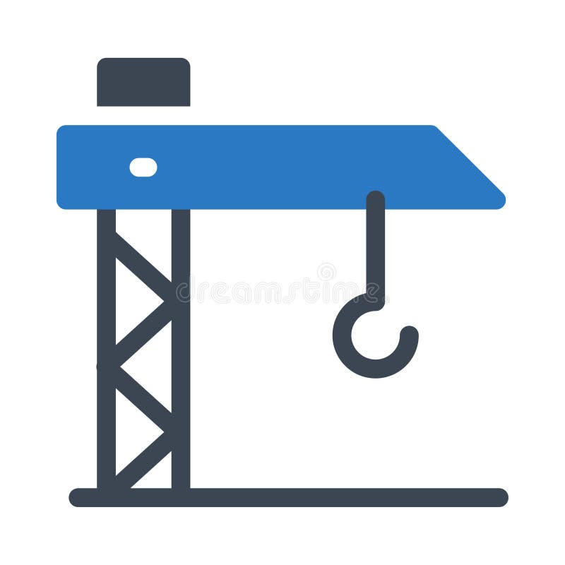 Lifter Vector.glyph Color Icon Stock Vector - Illustration of machine ...