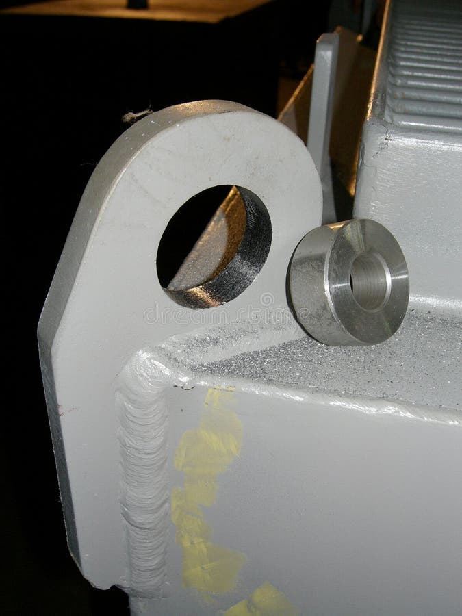 Lifting Lug Can Be Permanently Welded or Removable Stock Image - Image ...