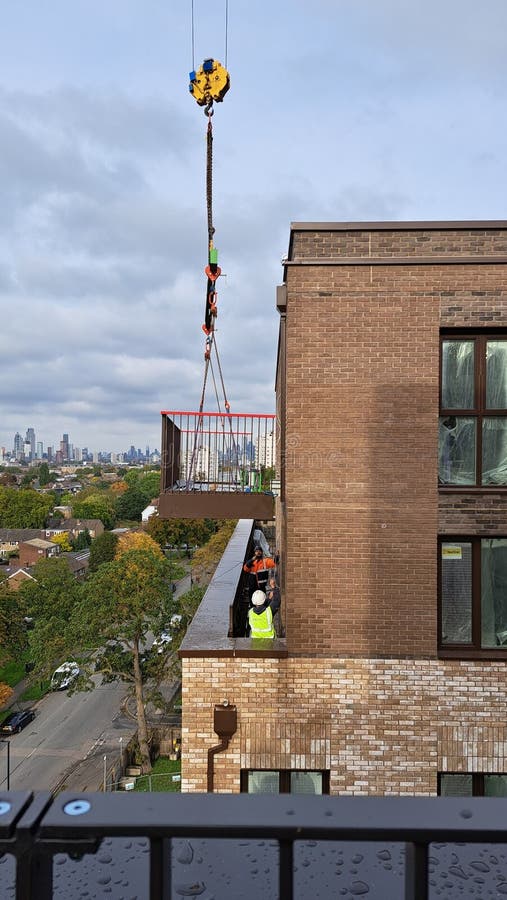 Lifting Operations with Crane Editorial Photo - Image of landmark ...