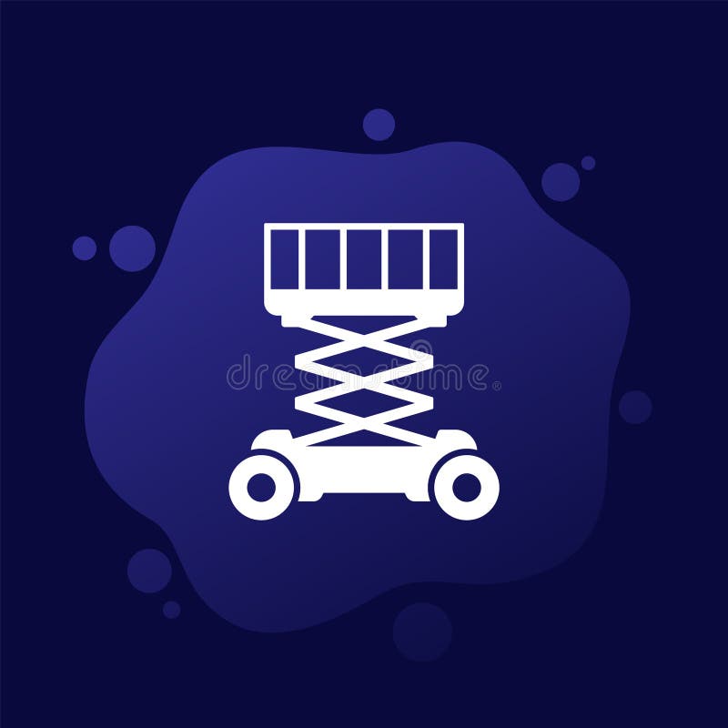 Mobile Elevating Work Platform Machine Stock Illustrations – 14 Mobile ...